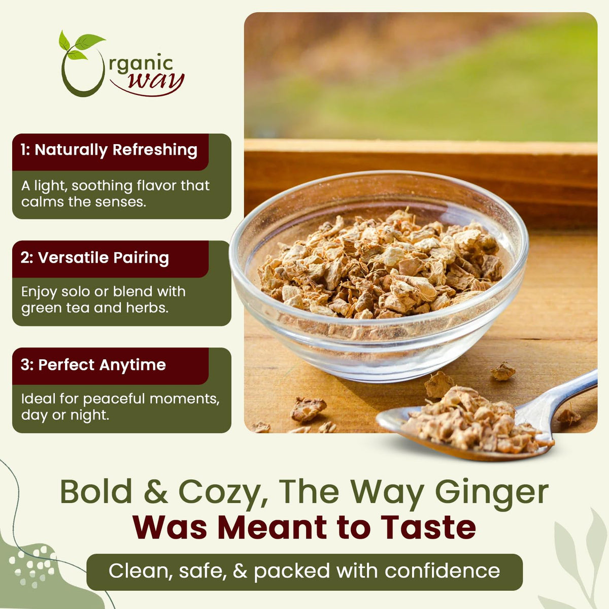 natural ginger root for digestion