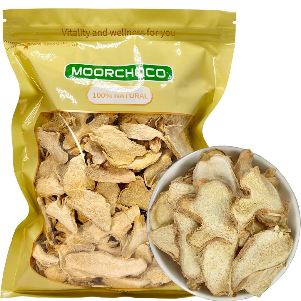 natural ginger root slices