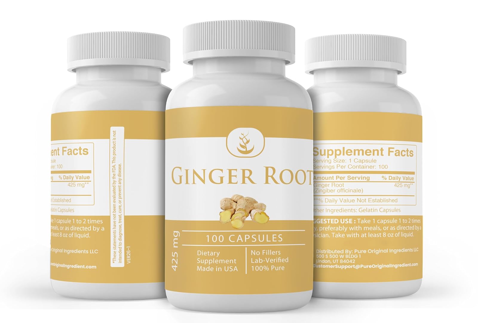 natural ginger root supplement benefits
