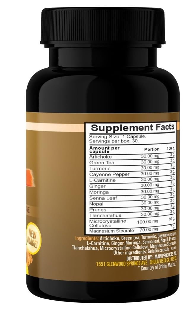 Natural ginger supplement for wellness