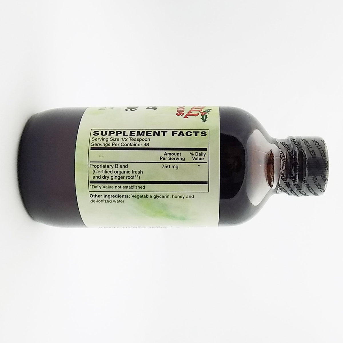 natural ginger syrup for wellness
