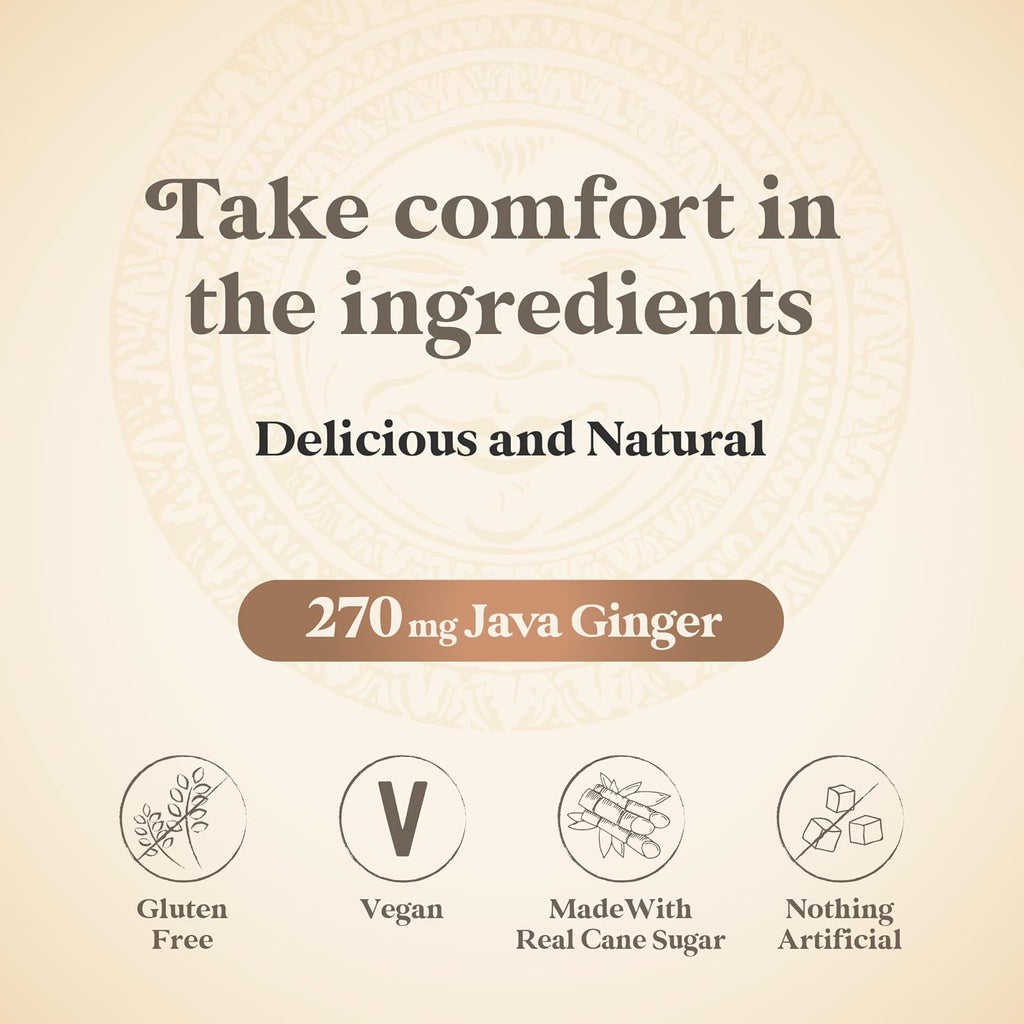 natural ginger tea chews
