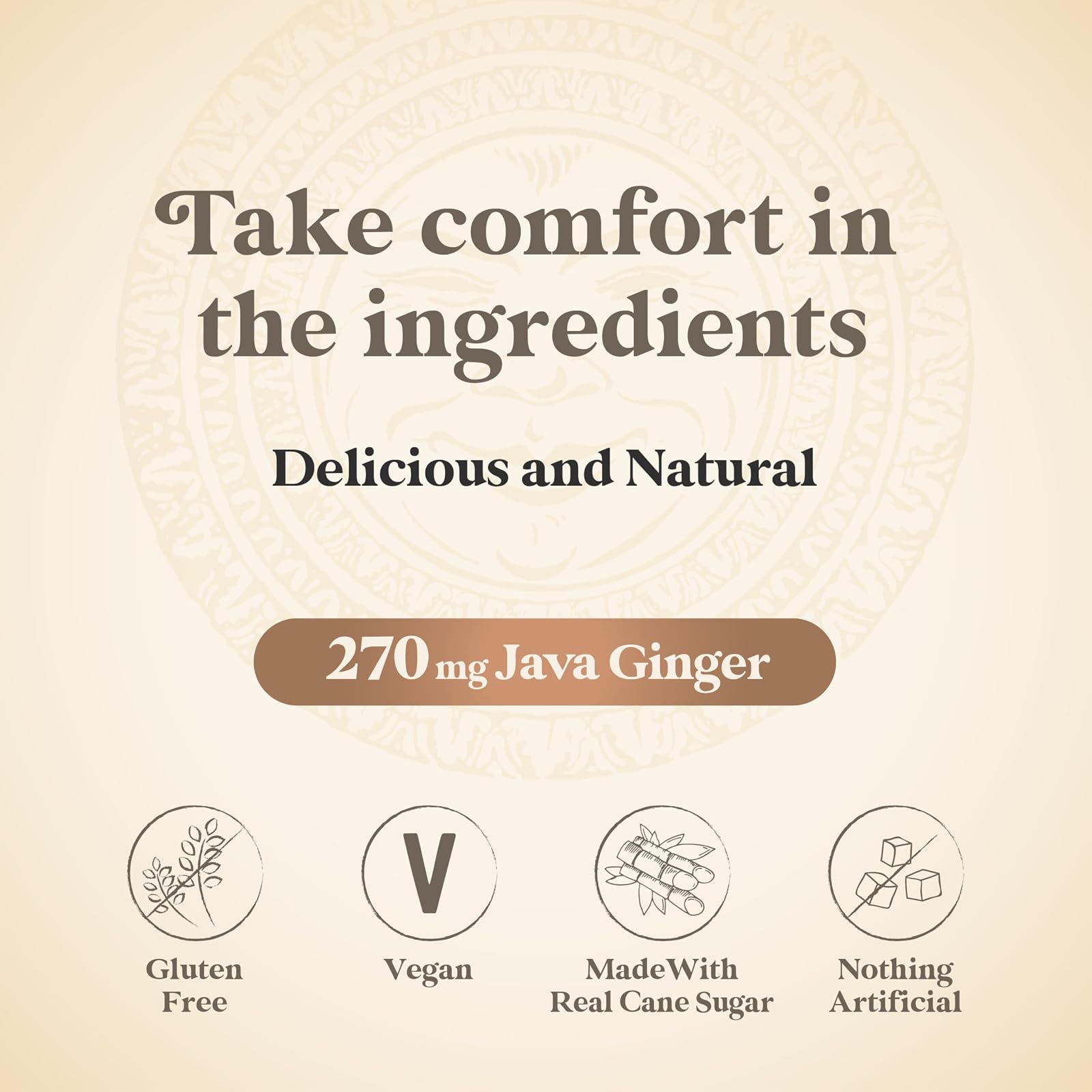 natural ginger tea chews