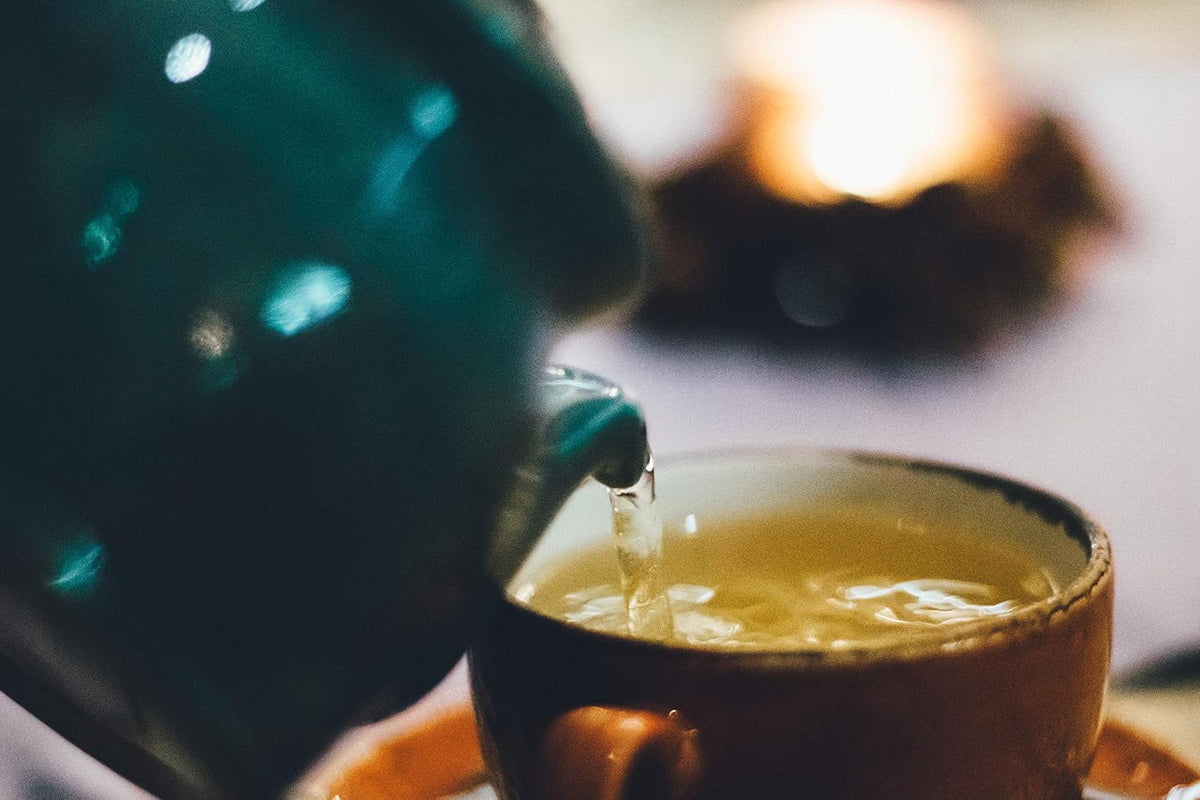 Natural ginger tea for digestion