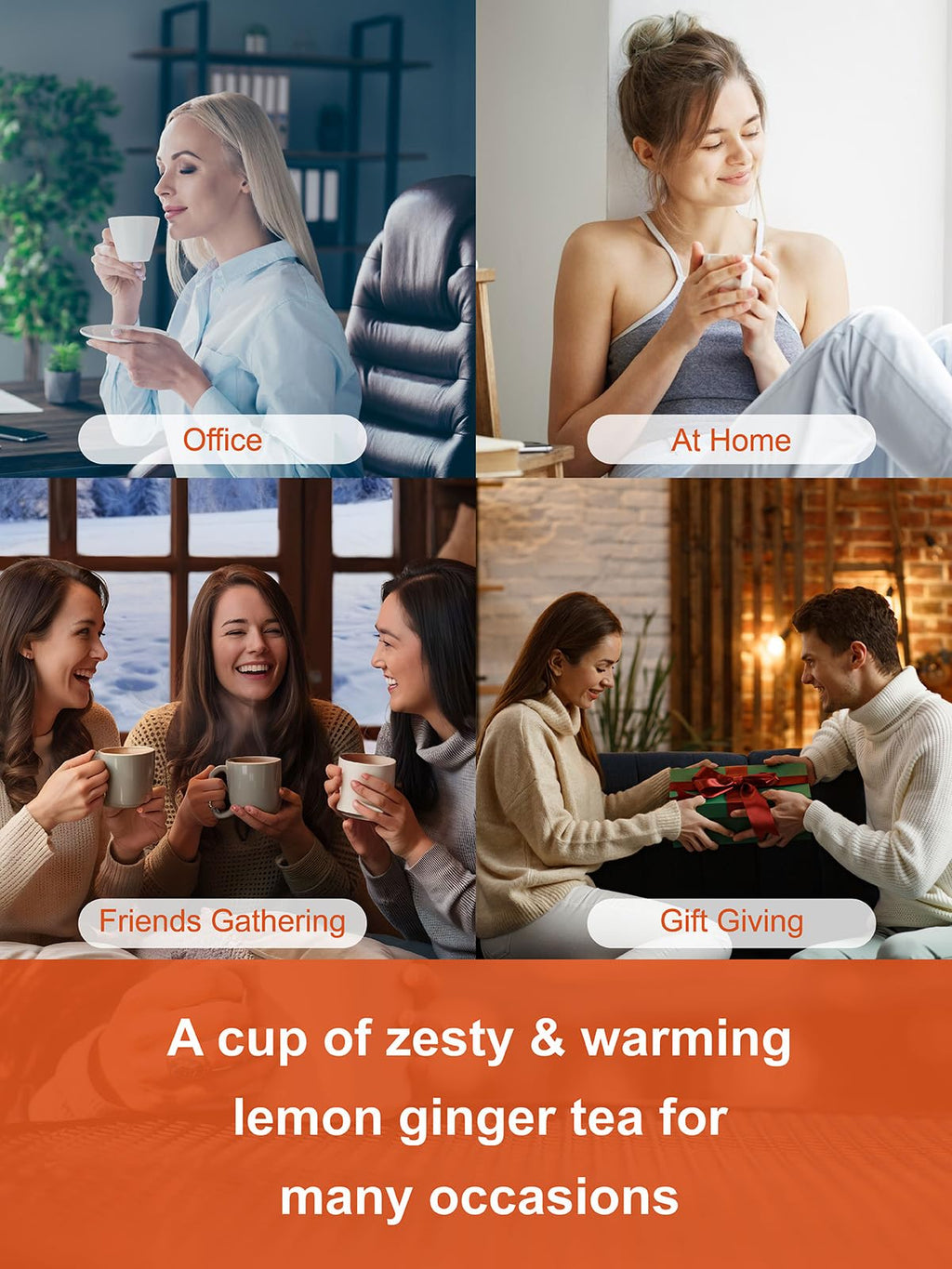 natural ginger tea for immune support