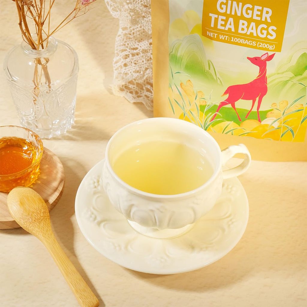natural ginger tea for immune support