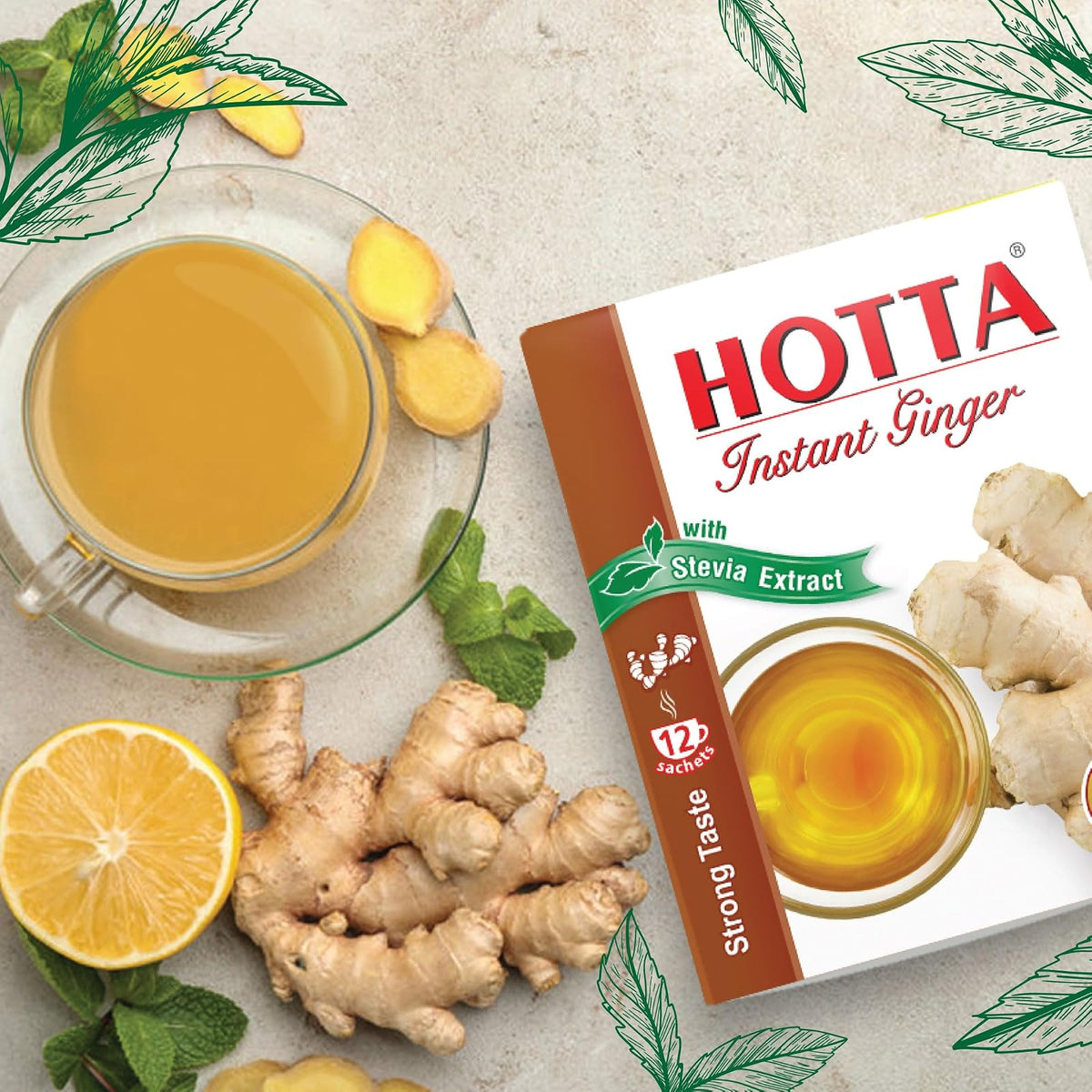 natural ginger tea for immunity