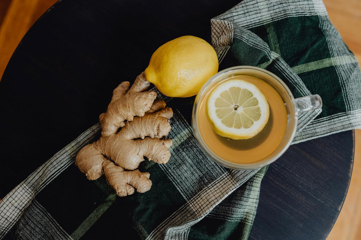 natural ginger tea for wellness