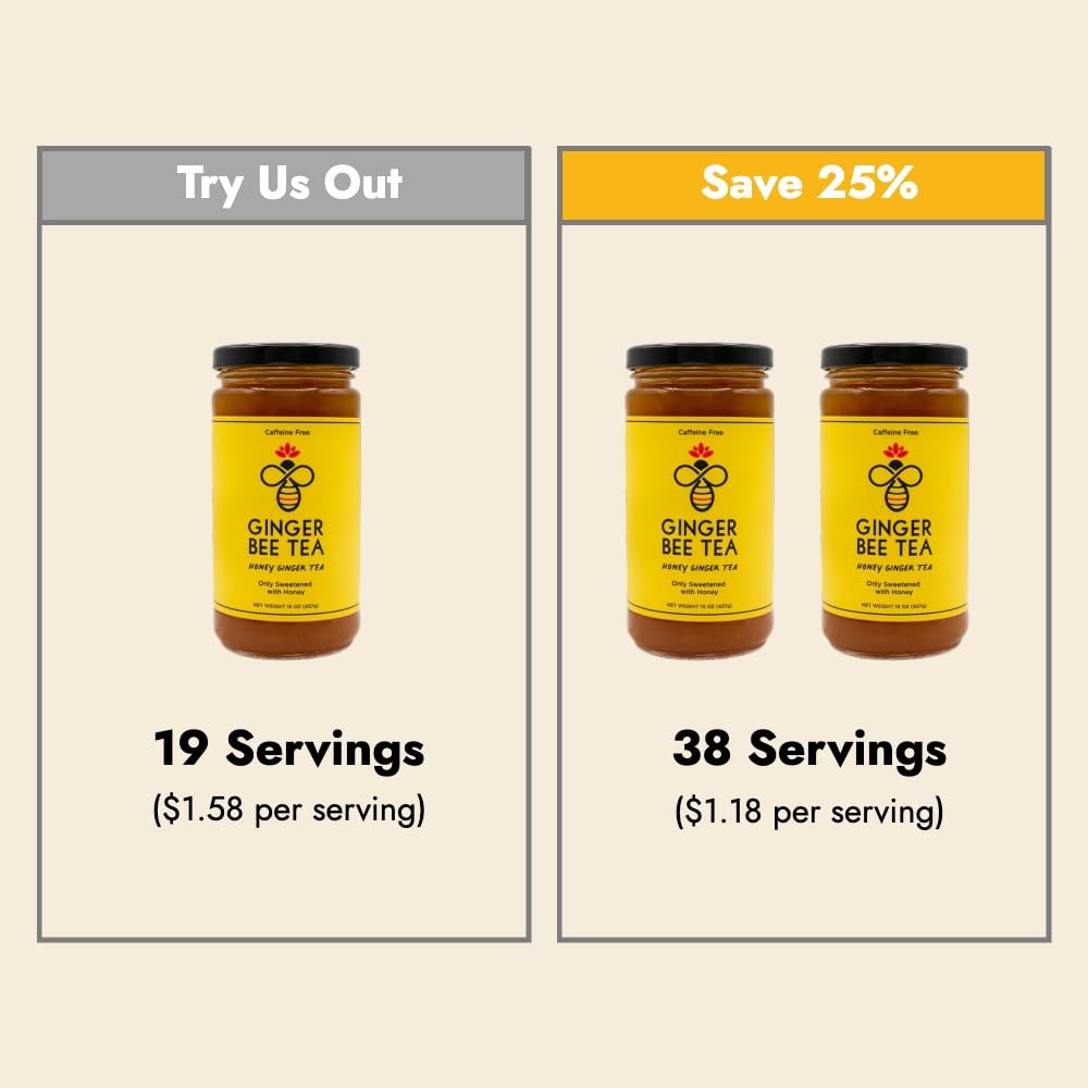 Natural ginger tea for wellness