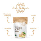 natural ginger tea ingredient
