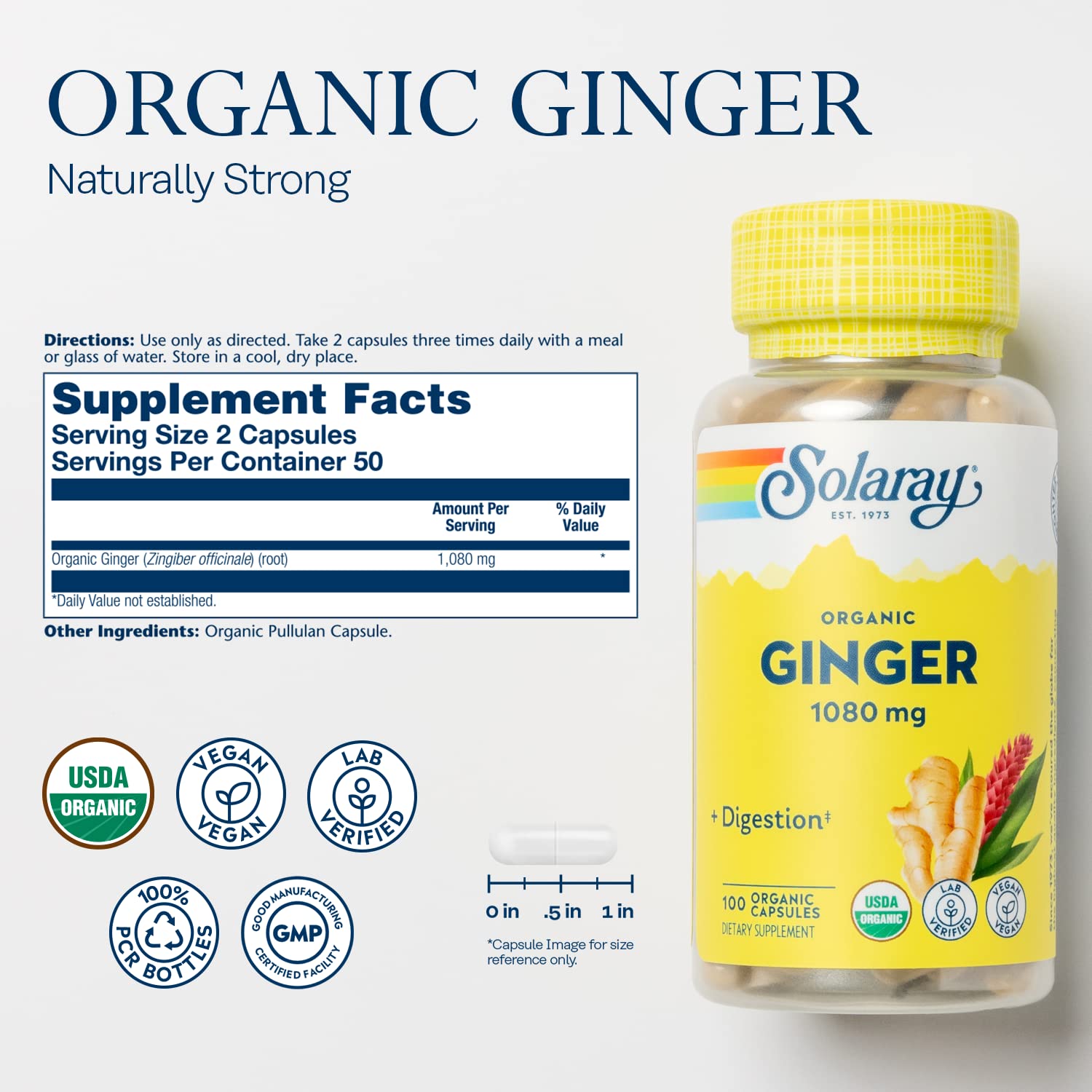 natural ginger tea supplement