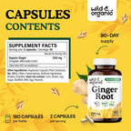 natural ginger tea supplement