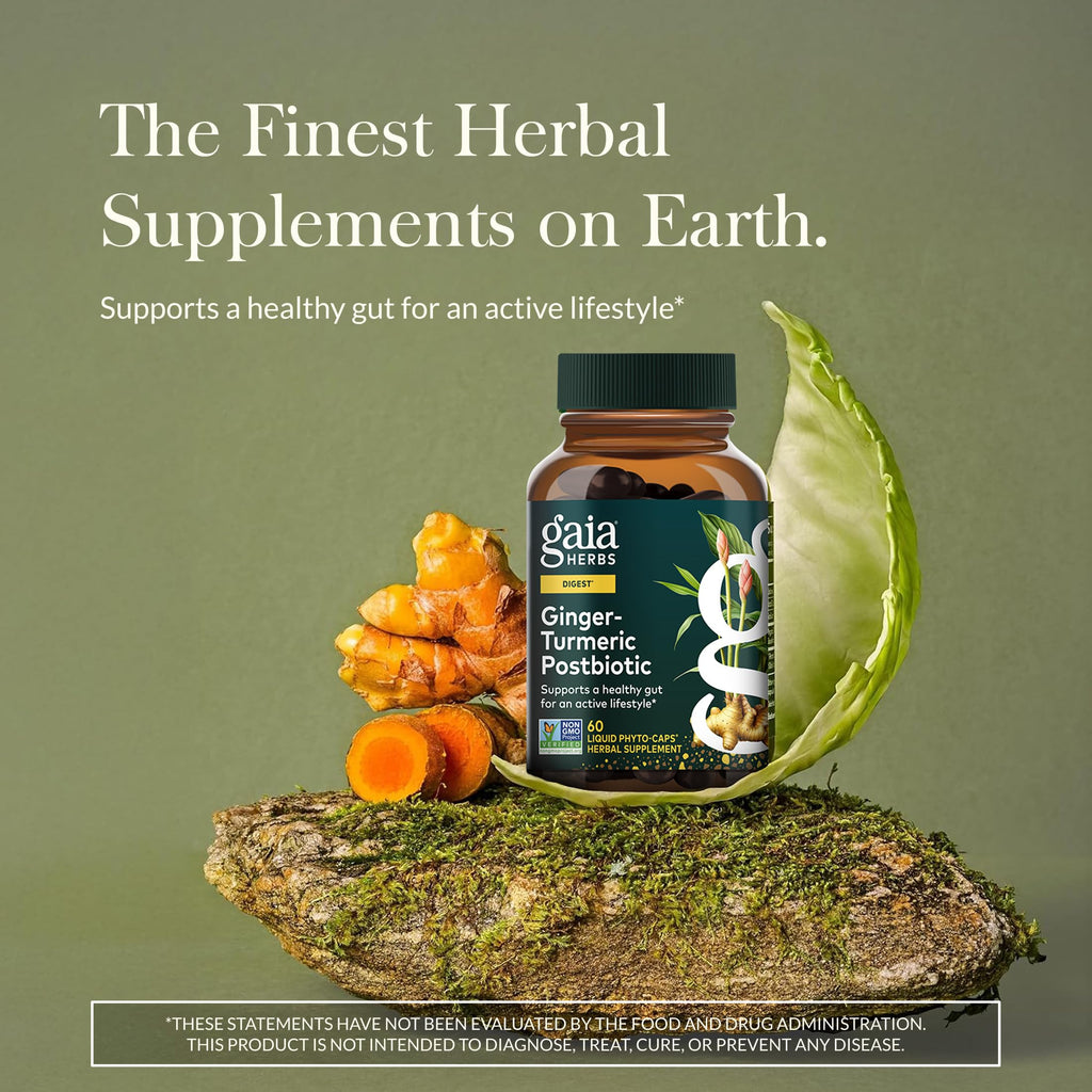 natural ginger turmeric supplement