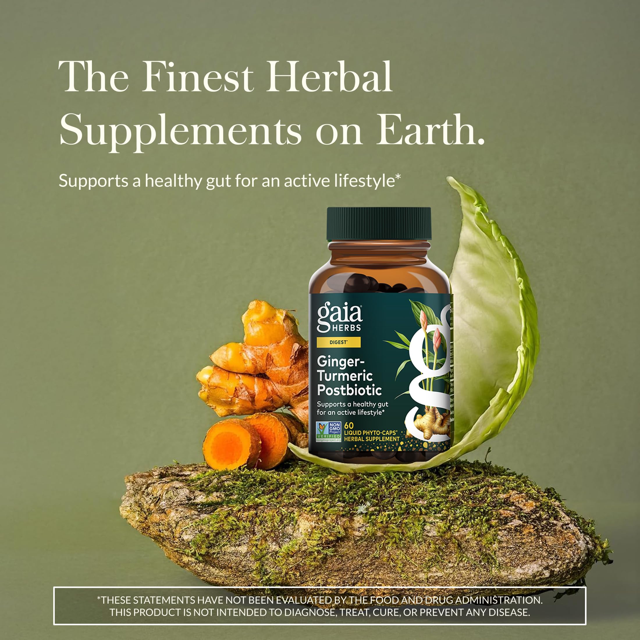 natural ginger turmeric supplement