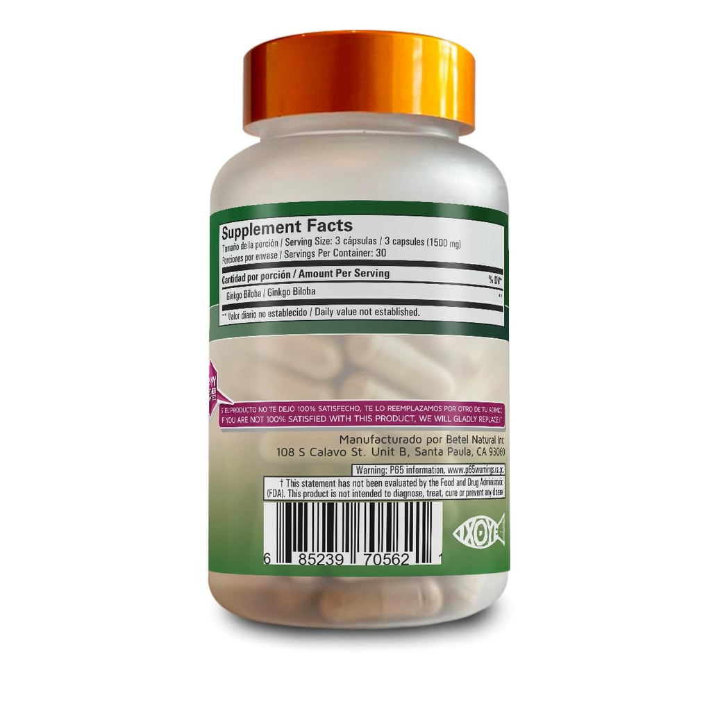 natural ginkgo biloba benefits for females