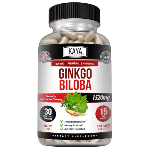 natural ginkgo biloba brain booster