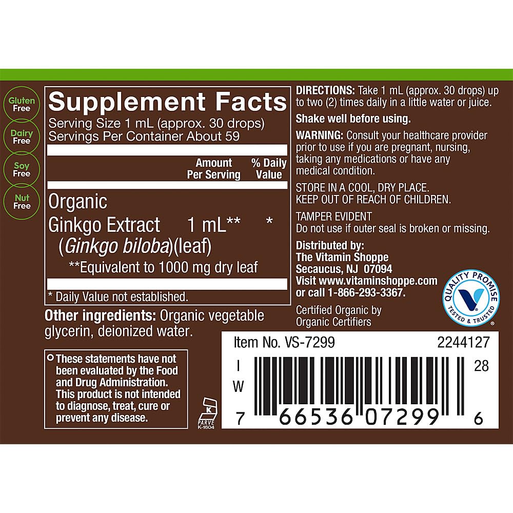natural ginkgo biloba extract for health