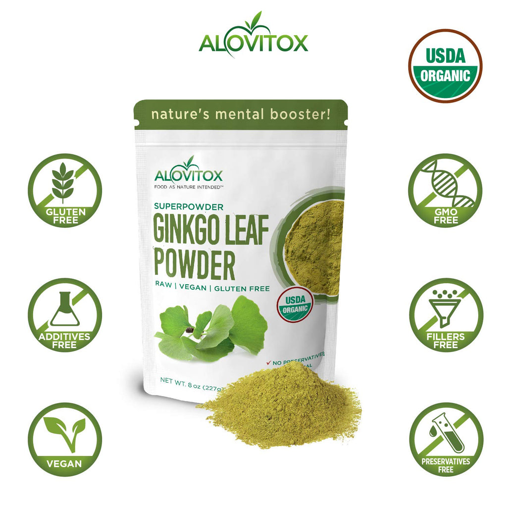 Natural ginkgo biloba for balanced diet