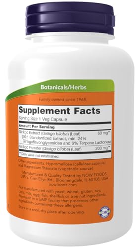 natural ginkgo biloba for brain health
