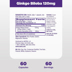 natural ginkgo biloba for brain health