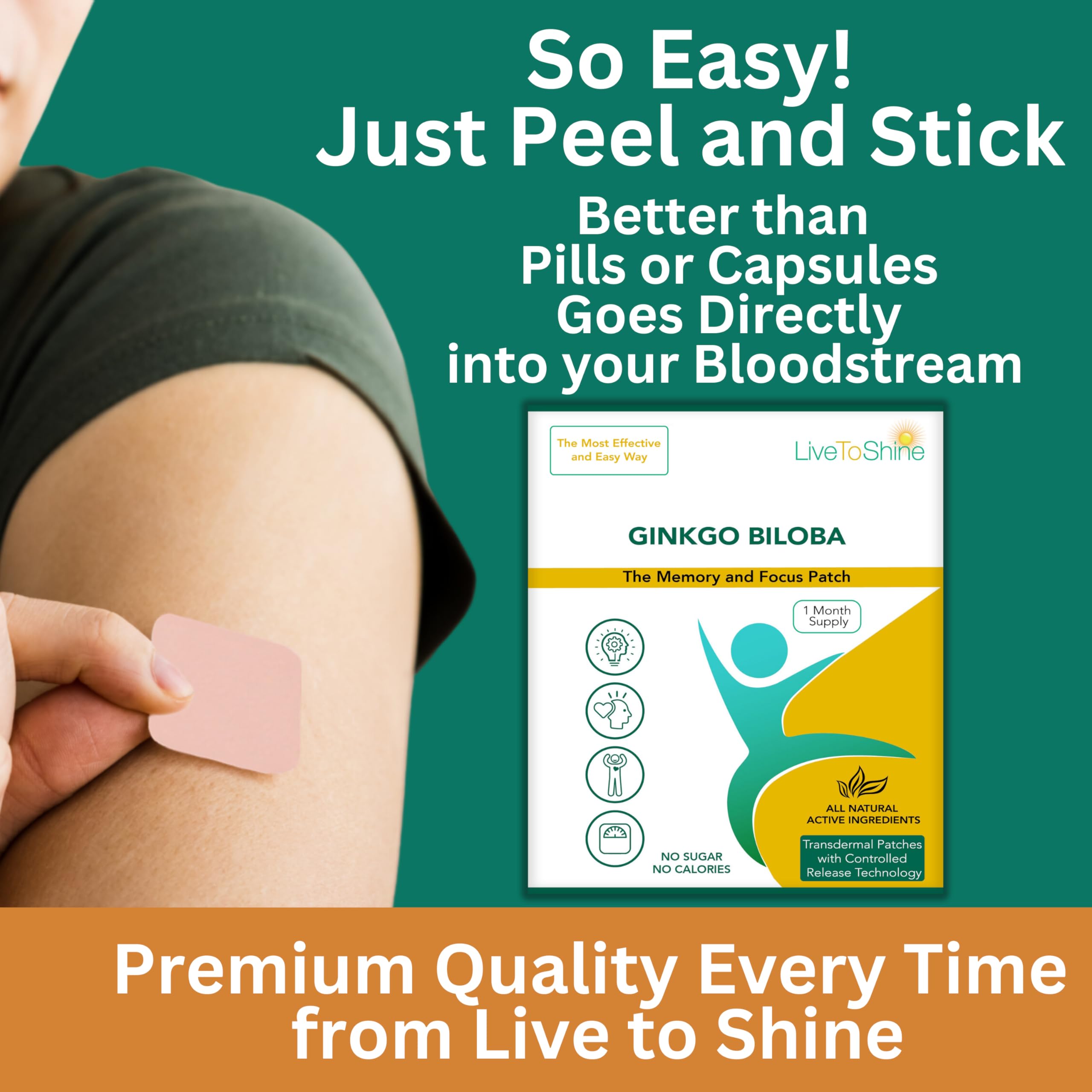 natural Ginkgo Biloba for brain health