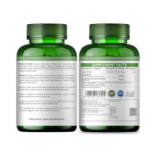 natural ginkgo biloba for cognitive health