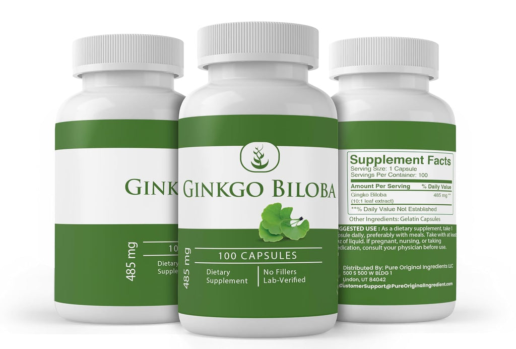 Natural Ginkgo Biloba for cognitive support