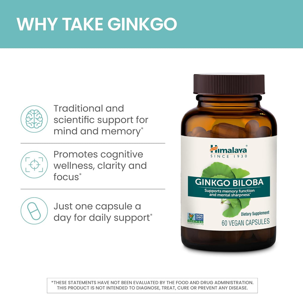 natural ginkgo biloba for cognitive support