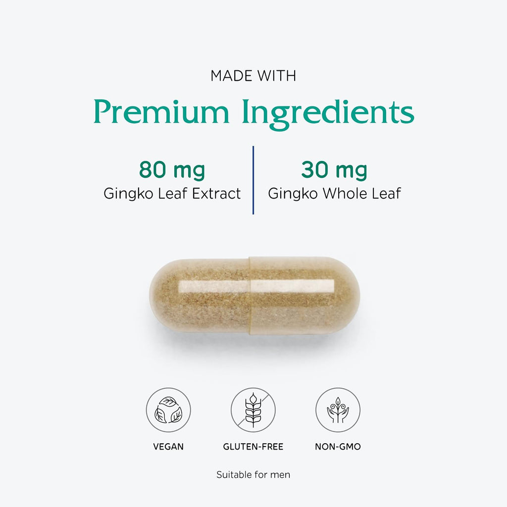 natural ginkgo biloba for cognitive support