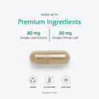 natural ginkgo biloba for cognitive support