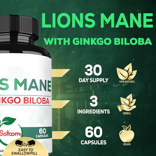 Natural ginkgo biloba for enhanced concentration