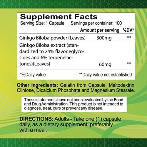 natural ginkgo biloba for memory support