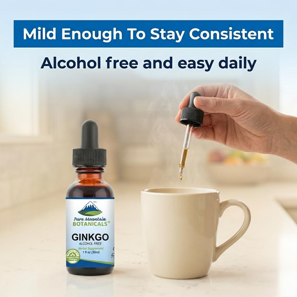 natural ginkgo biloba supplement 1 oz