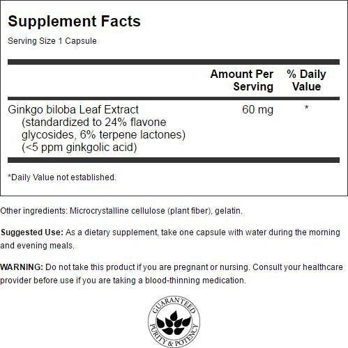 natural ginkgo biloba supplement benefits