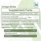 natural ginkgo biloba supplement benefits