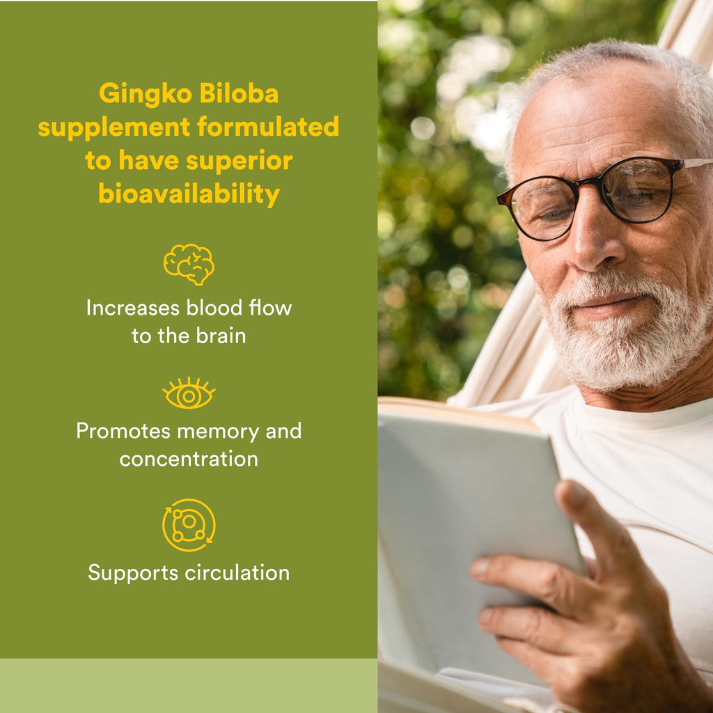 natural ginkgo biloba supplement capsules