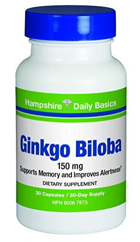 natural ginkgo biloba supplement for alertness