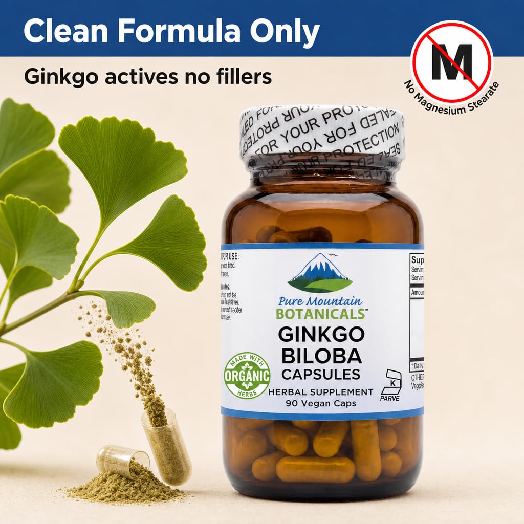 natural ginkgo biloba supplement for focus