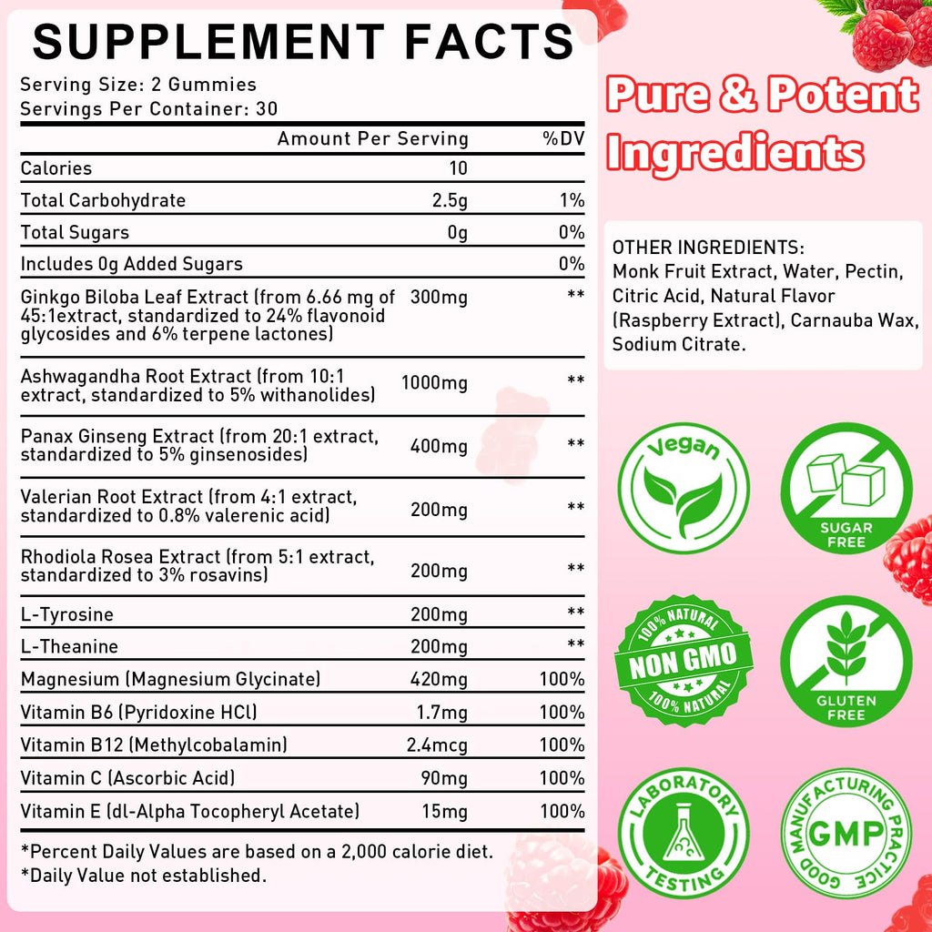 natural ginkgo biloba supplement for focus