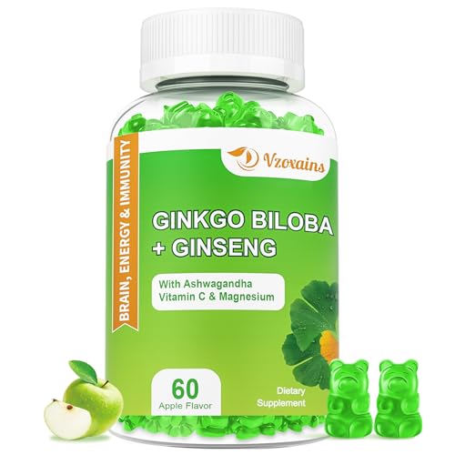 Natural ginkgo biloba supplement for memory