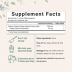 natural ginkgo biloba supplement for memory