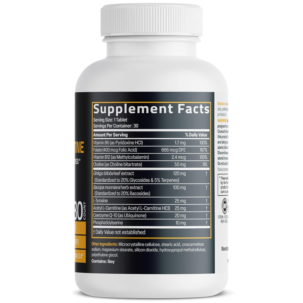 natural ginkgo biloba supplement tablets