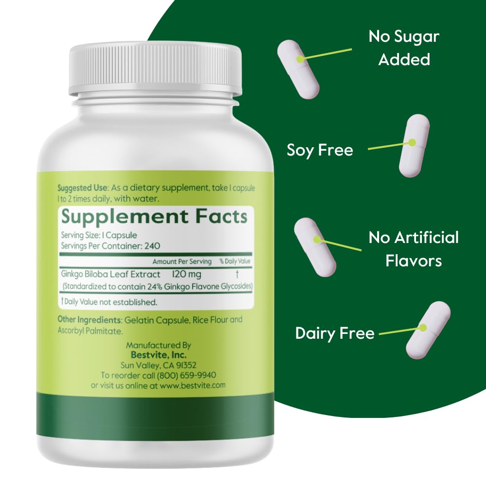 natural ginkgo biloba supplement