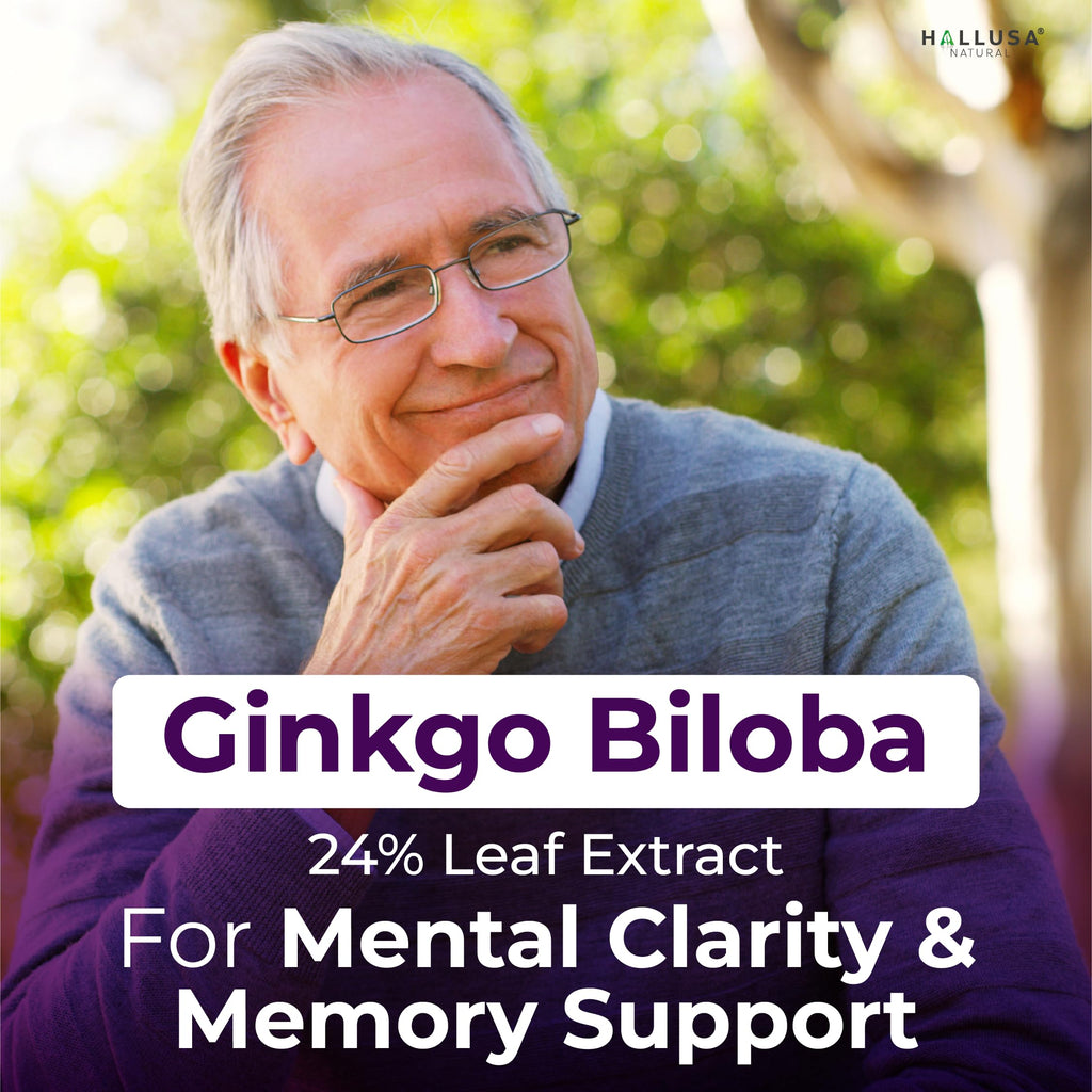 natural ginkgo biloba tablet for concentration