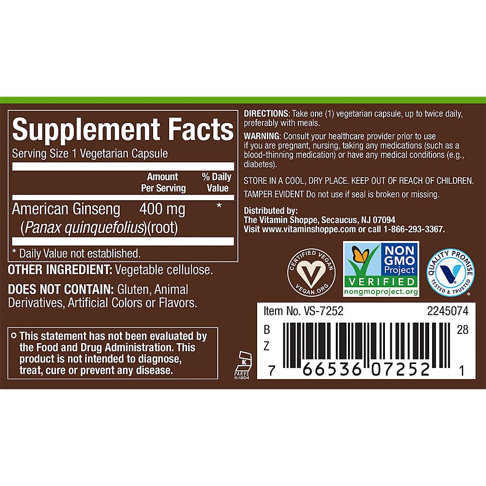 natural ginseng for daily energy