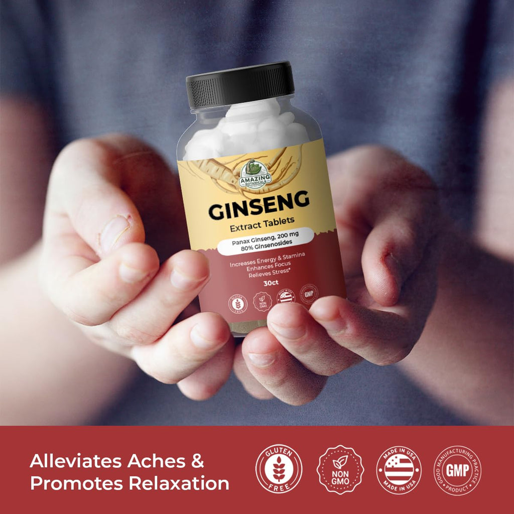 natural ginseng for overall vitality