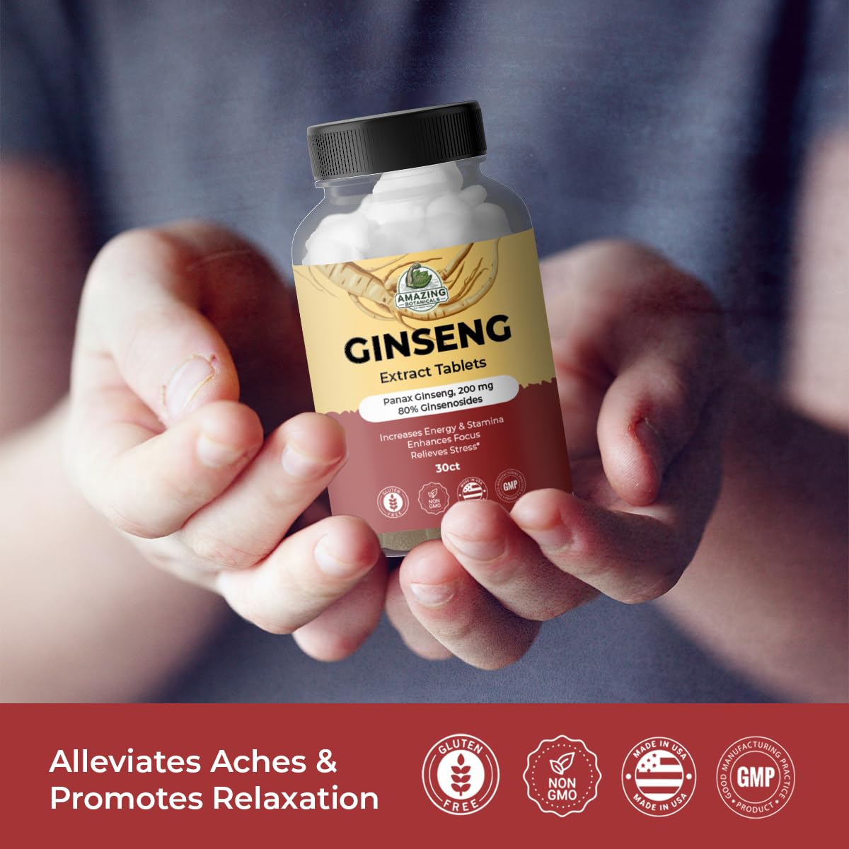 natural ginseng for overall vitality