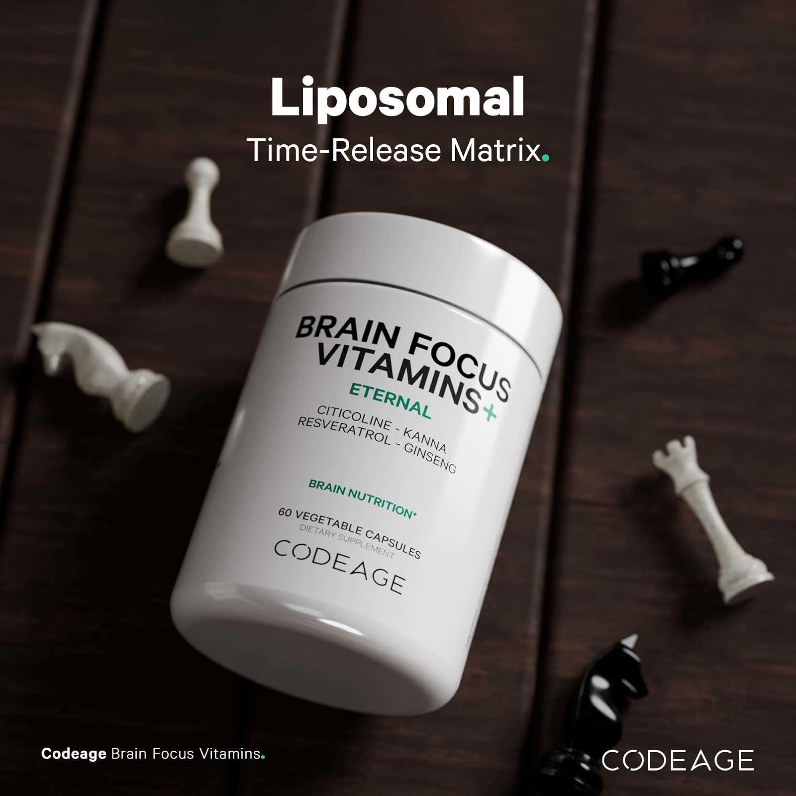 Natural ginseng multivitamin for vitality