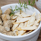Natural ginseng slices for immune support