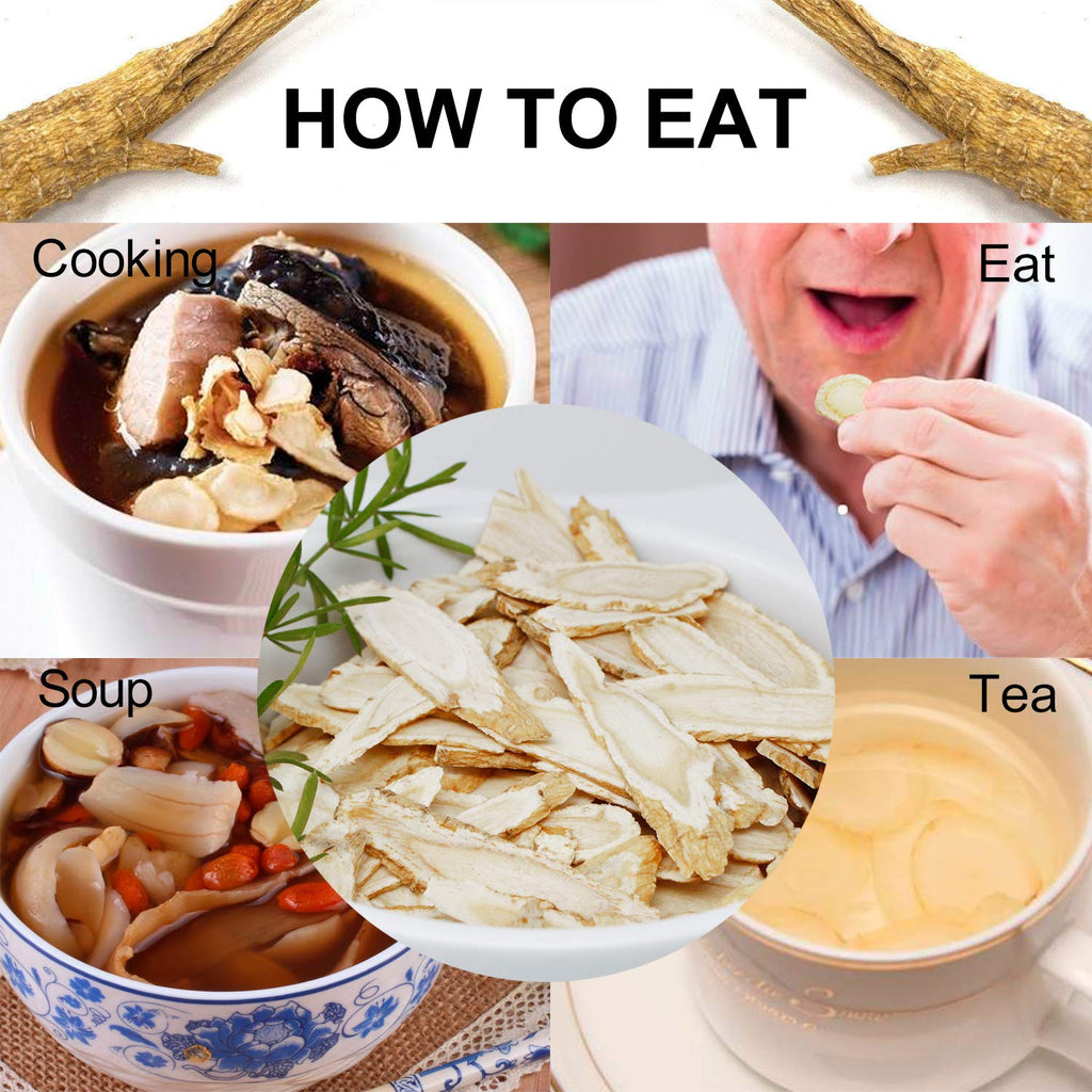 Natural ginseng slices for stress relief